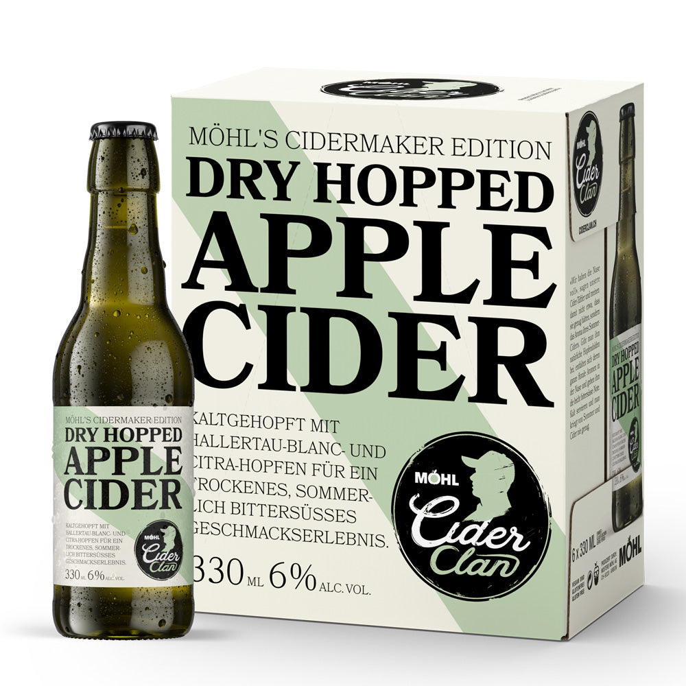 Möhl Dry Hopped Apple Cider 33cl, 6 Vol. % – Mosterei Möhl